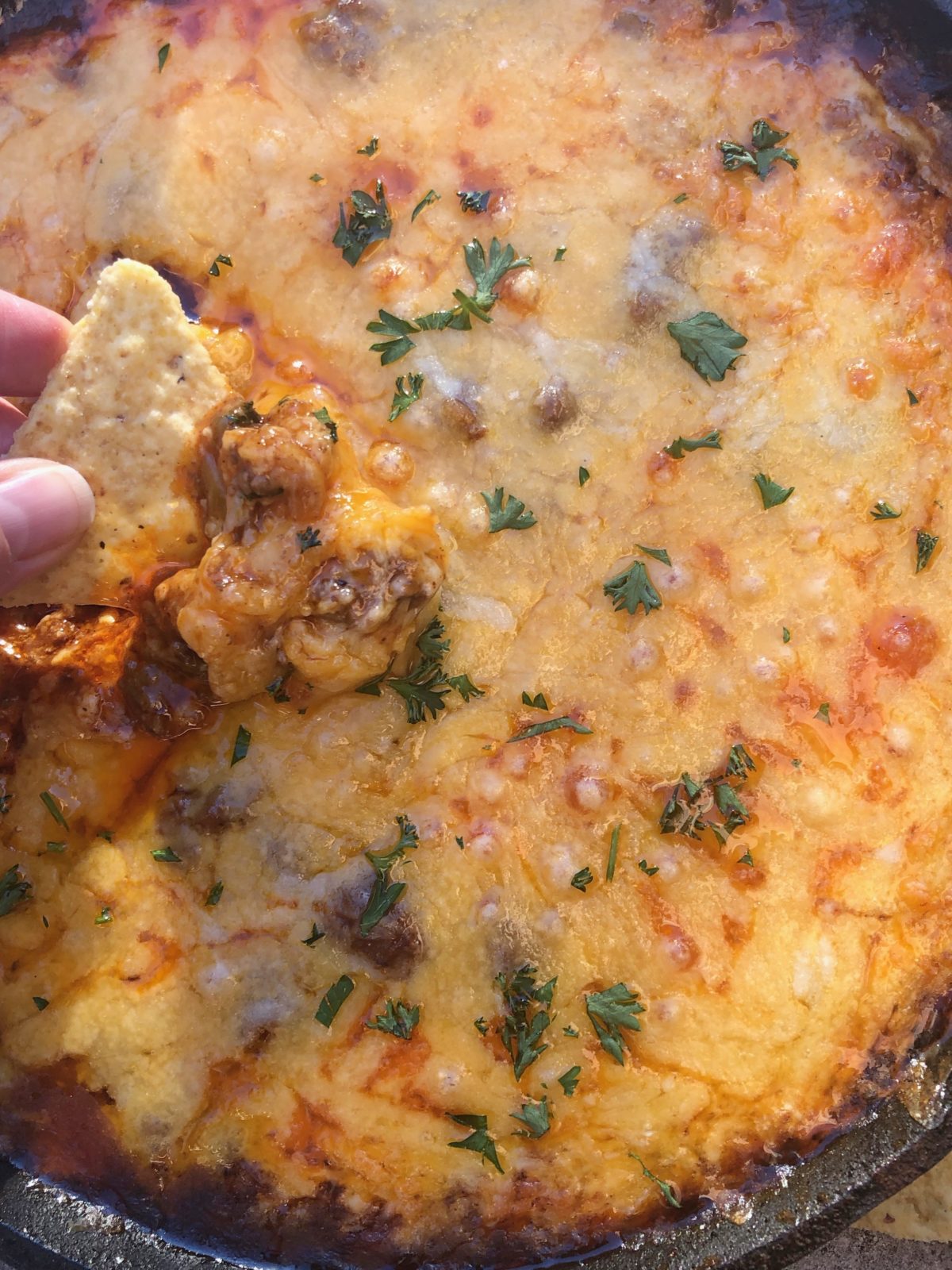 Beef Enchilada Dip - There's Always Pizza